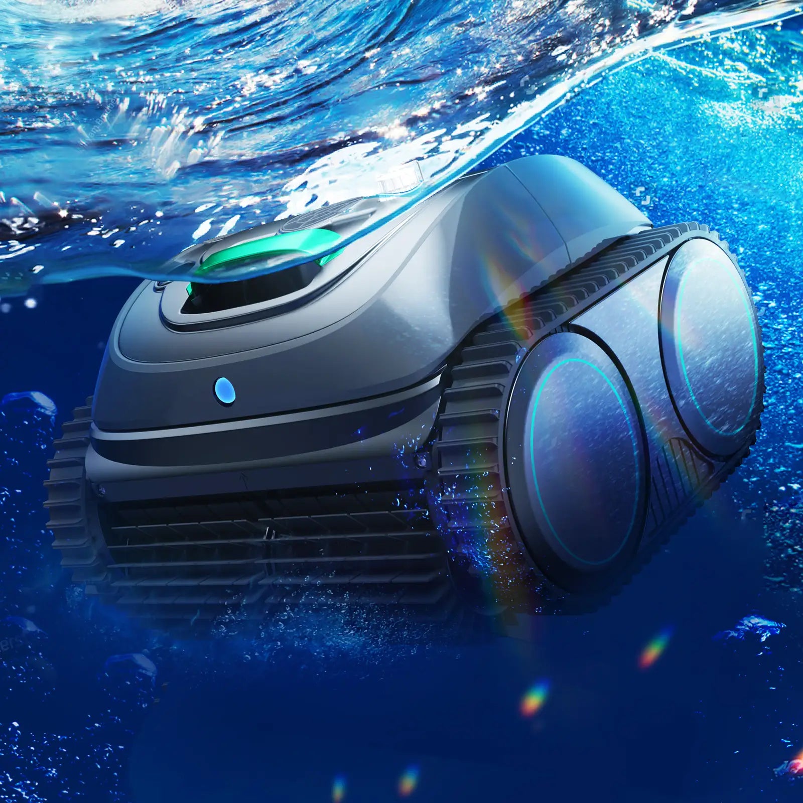 WYBOT C1 Cordless Robotic Pool Cleaner with App and Waterline Cleaning ...